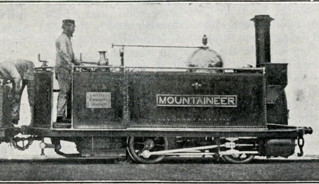 About – 1863 Mountaineer Locomotive Project